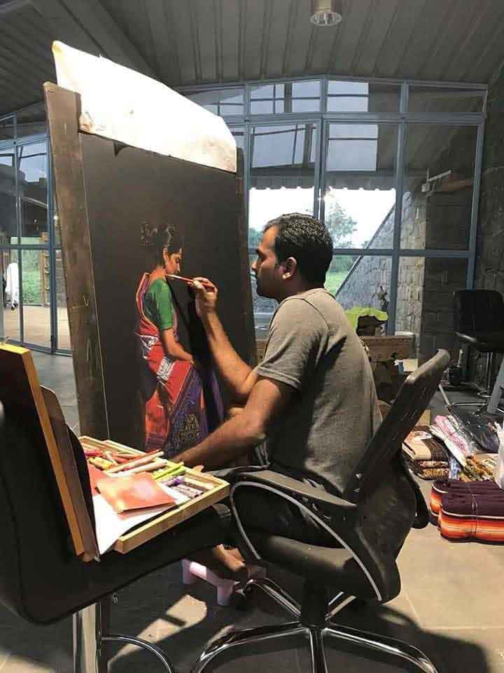 Social News : Shashikant Dhotre - An Artist Par Excellence - Fact Crescendo | The leading fact ...